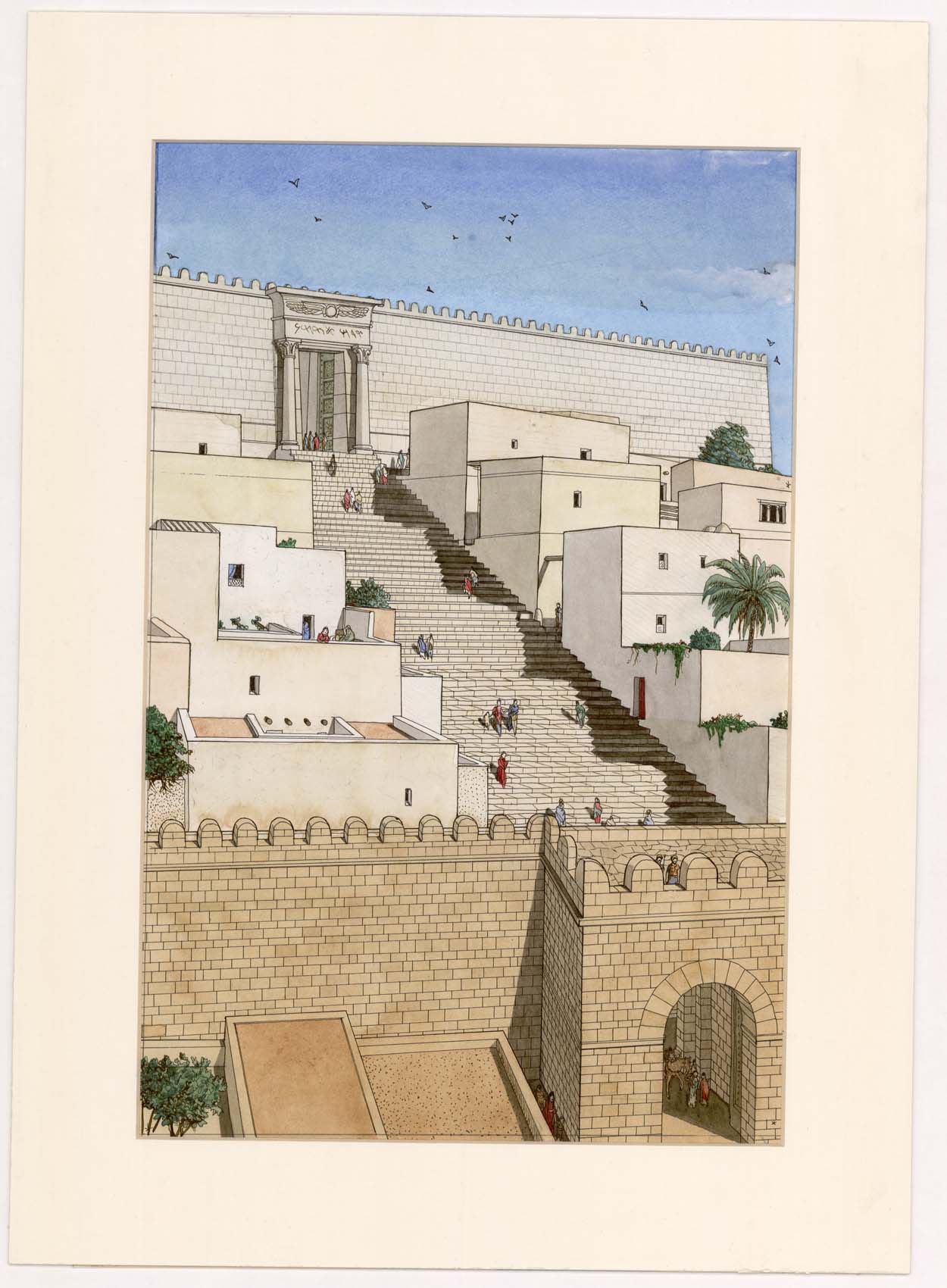 Carthago (Carthage) punique, montée au temple d’Eshmoun - Jean-Claude ...